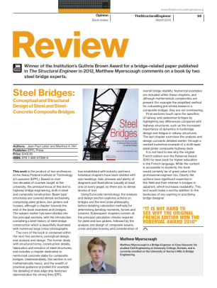 Book review: Steel bridges - The Institution of Structural Engineers