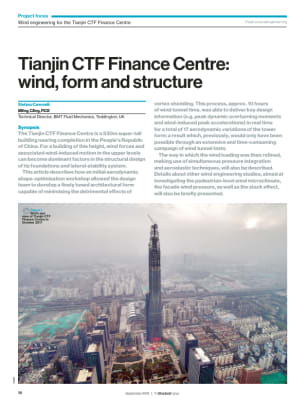 Tianjin CTF Finance Centre: wind, form and structure - The Institution ...