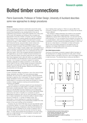 Bolted timber connections - The Institution of Structural Engineers