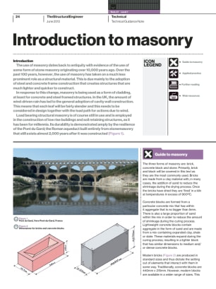 Technical Guidance Note (Level 1, No. 27): Introduction to masonry ...