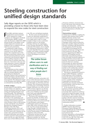 Update: steel codes - The Institution of Structural Engineers