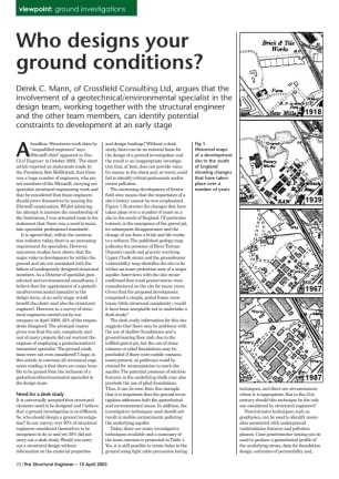 Who designs your ground conditions? - The Institution of Structural ...