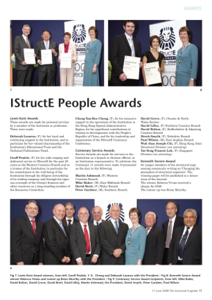 IStructE People Awards - The Institution of Structural Engineers