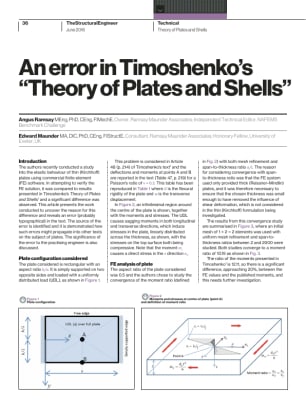 An error in Timoshenko's 'Theory of Plates and Shells' - The ...