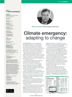 Editorial: Climate emergency: adapting to change - The Institution of ...