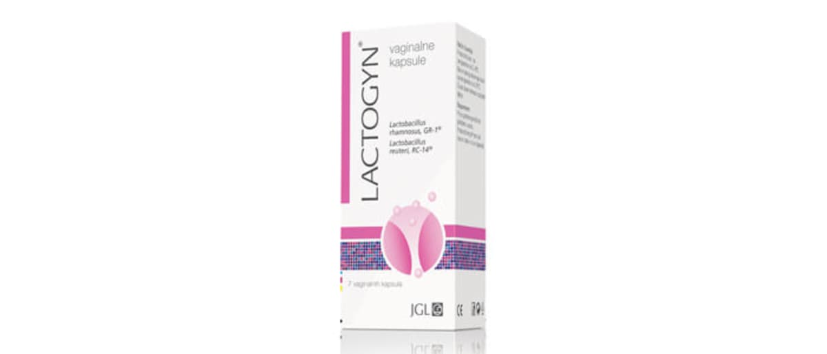 New probiotic - Lactogyn vaginal capsules - JGL