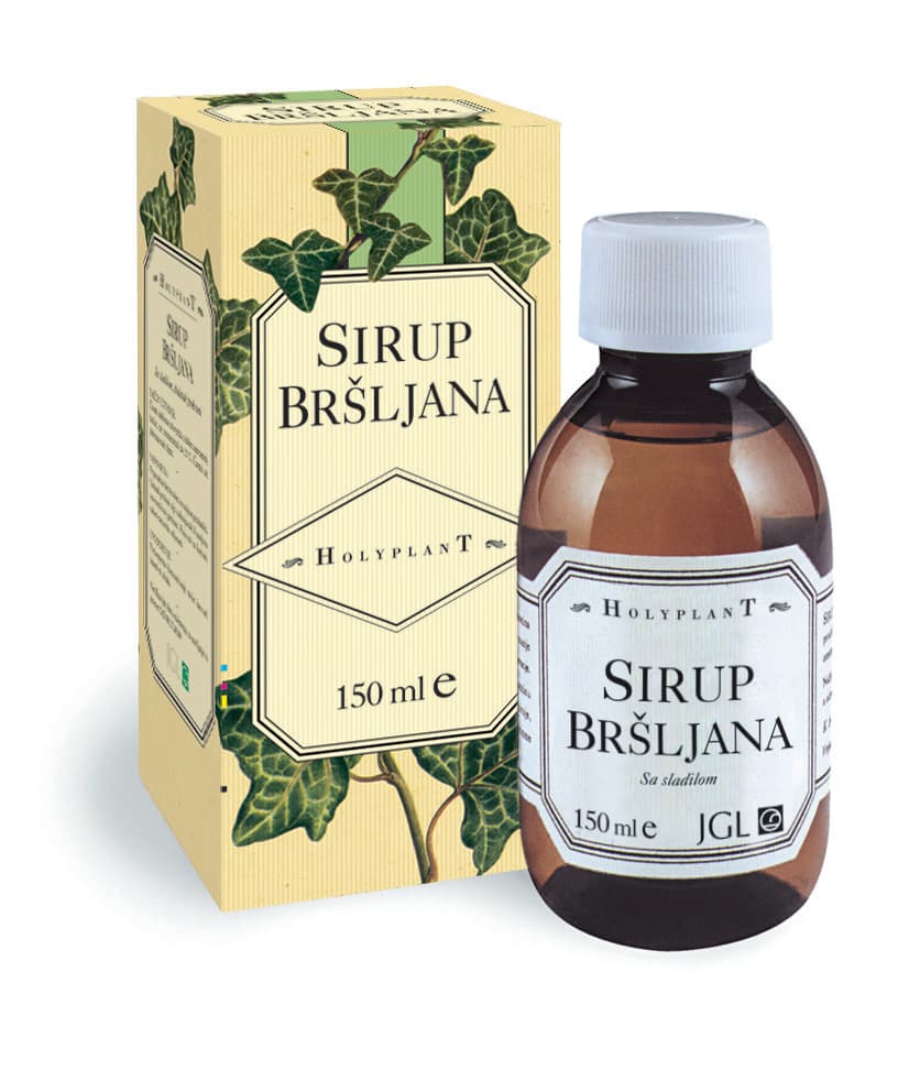 Novi Holyplant - sirup bršljana - JGL