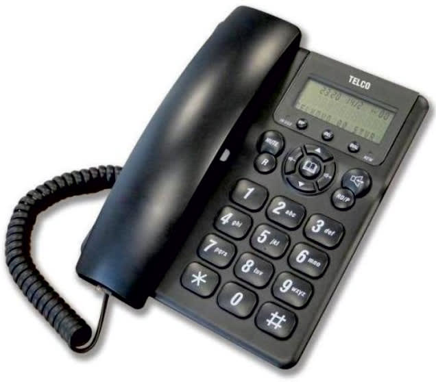 George Katsafados Ltd - TELEPHONE TELCO PH-895ID BLACK