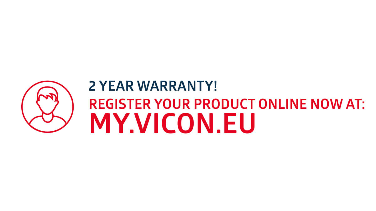 Vicon 2 year warranty