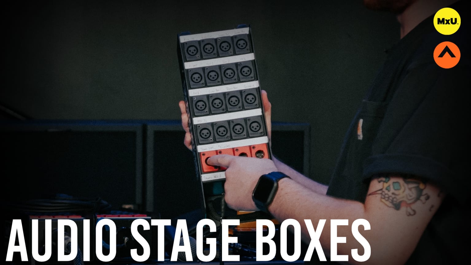 Audio Stage Boxes | Elevation Church - MxU