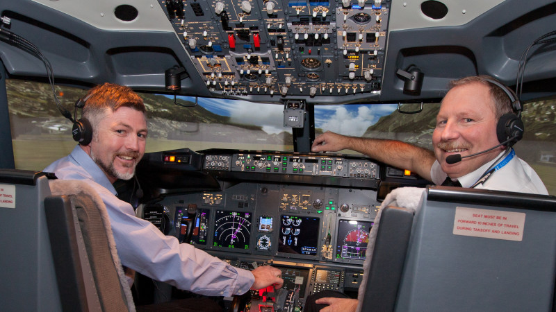 Boeing 737-800 Flight Simulator - 45 Minutes