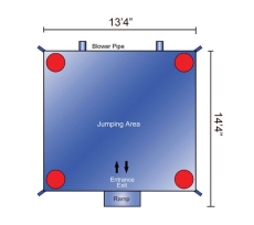 Houston, TX | Girl Thing Bounce House | Sky High Party Rentals