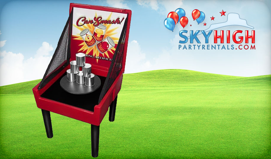 DFW, TX Can Smash Game Rental | Sky High Party Rentals