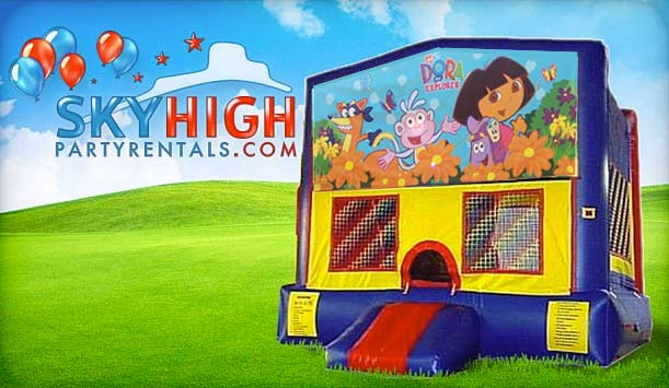Houston, TX Dora Moonwalk Rentals | Sky High Party Rentals