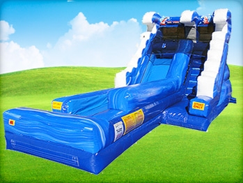 DFW, TX Tides Surf Inflatable Slide | Sky High Party Rentals