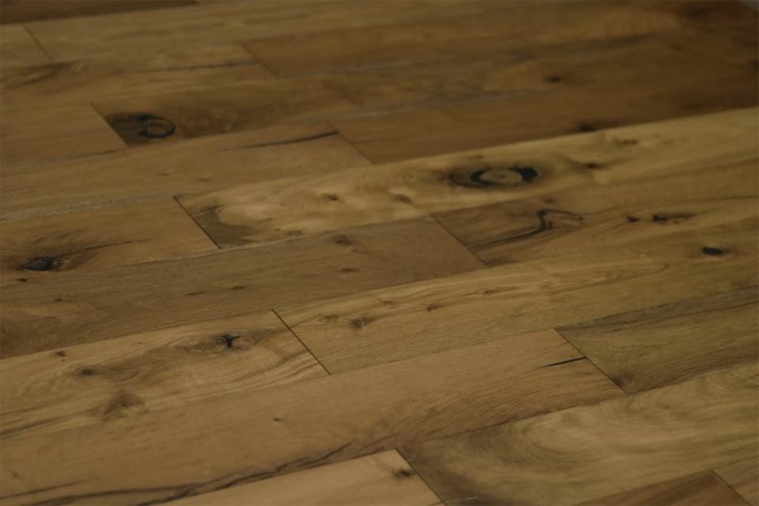 Rustic Engineered Flooring Oak Light Smoked Brushed UV Oiled 14/3mm By ...